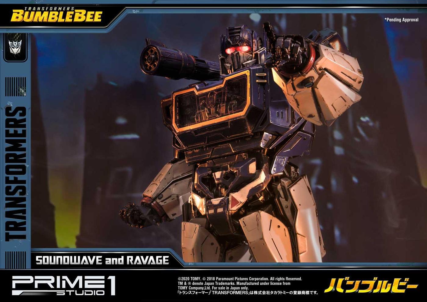 SOUNDWAVE & RAVAGE TOYz - Mô hình cao cấp & mô hình chính hãng